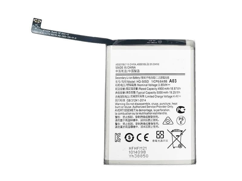 High Quality SAMSUNG HQ-50SD 5000mAh/19.25WH 3.85V Smartphone battery ...
