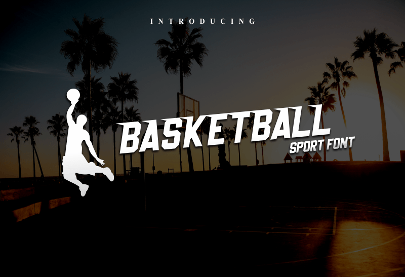 Basketball Font - Craftgenius - Medium