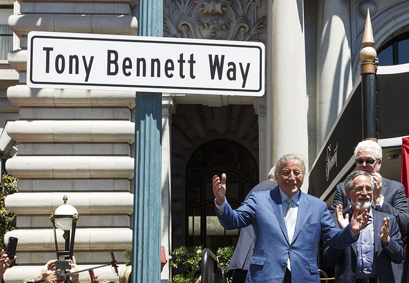 San Francisco renames a street to honor artist Tony Bennett | by Sere ...