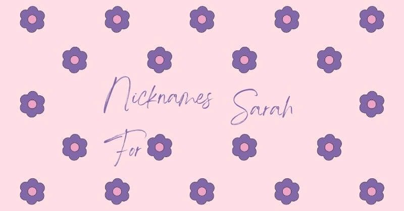 100+ Cute And Funny Nicknames For Sarah (2022 Updated) | by Mytinydale ...