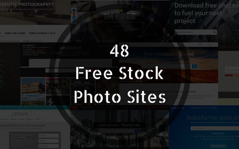 This is the most extensive list of free stock image sites. | by Jason ...