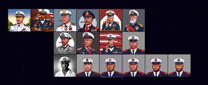 Meet the Captain. Since I’m no artist , we’re starting… | by Joost van ...