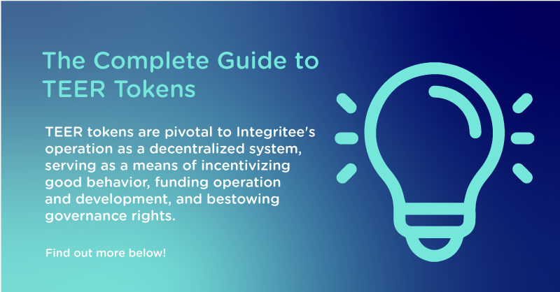 The Complete Guide to TEER Tokens | by Integritee Pakistan | Medium