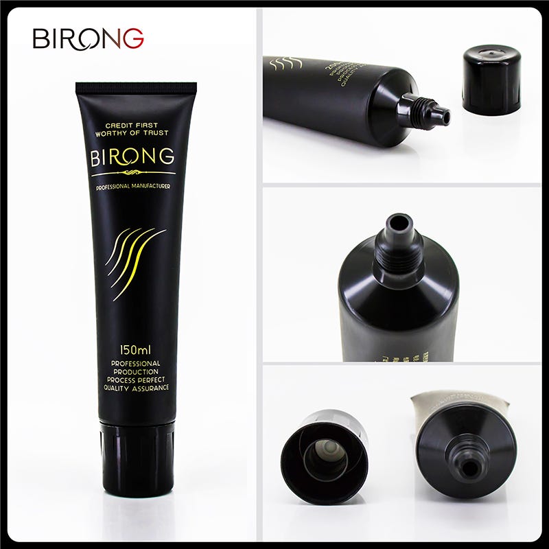 BiRong 150ml 200ml 250ml plastic tube hair product bottles and ...