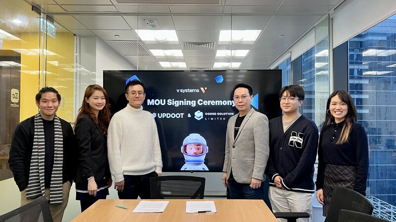 Annoucement for the collaboration between Updoot Media and Coded ...