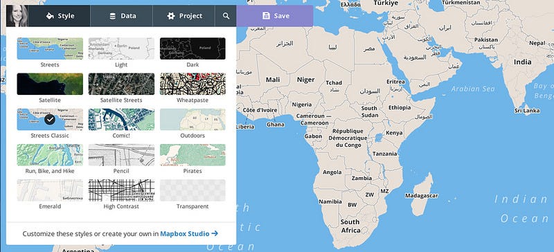 Beautiful map styles for Editor | by Mapbox | maps for developers