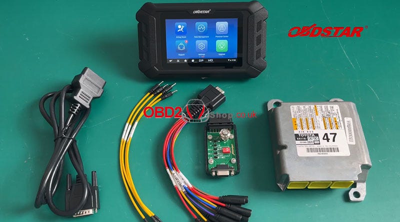 Toyota 89170–06790 Airbag Reset by bench with OBDSTAR P50 | by obd2shop | Medium