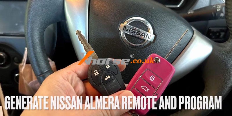 Program A Nissan Key Fob