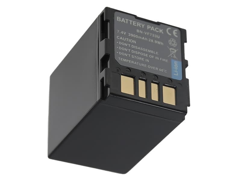 Batteria 7.4V 3900mAh/28.9WH BN-VF733U per JVC GR-D Series GR-D240 GR ...