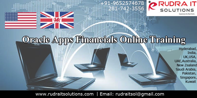 Oracle APPS Financials Online Training - rudraitsolutions - Medium