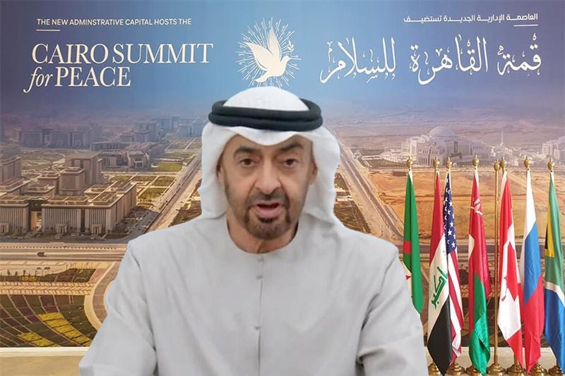 Sheikh Mohamed At Cairo Peace Summit As Leaders Seek End To Israel-Gaza ...