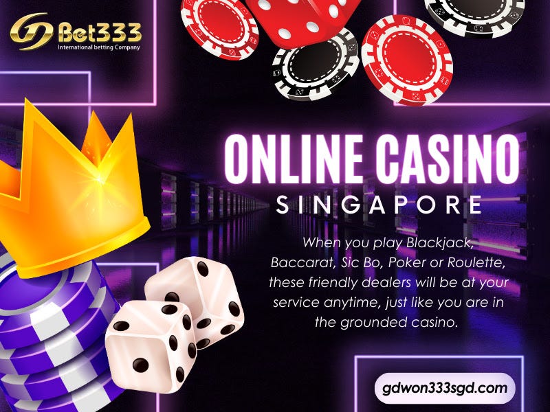 Live Casino Singapore. Elevate Your Gaming Experience… | by GD Bet333 | Medium