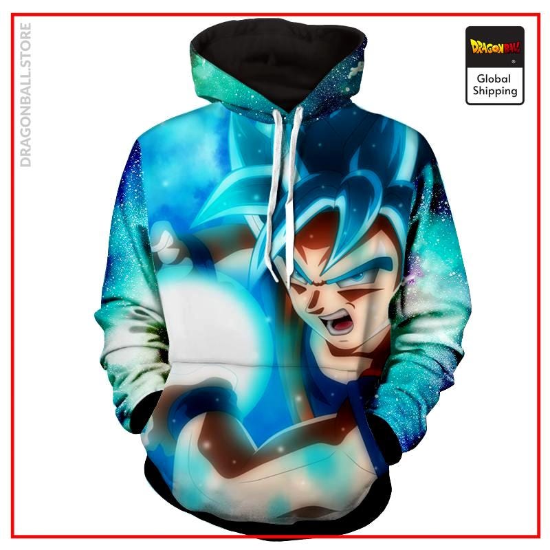 Dragon Ball Hoodies — SSGSS Goku Hoodie DBM2806 - The Official Dragon ...