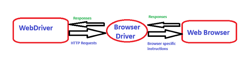 Describe the Python Selenium Architecture in detail ? | by Vishnuthej Paravasthu | Dec, 2024 ...