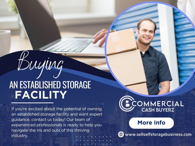 Buying an established storage facility | by Commercial Cash Buyerz ...