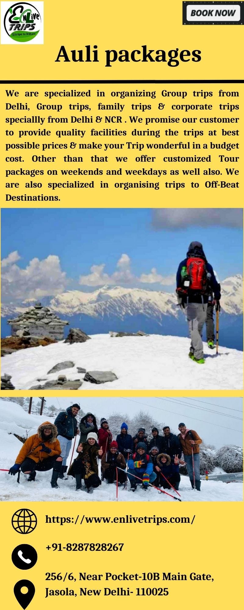 Deals and packages at Auli are among the best! - Enlive Trips - Medium