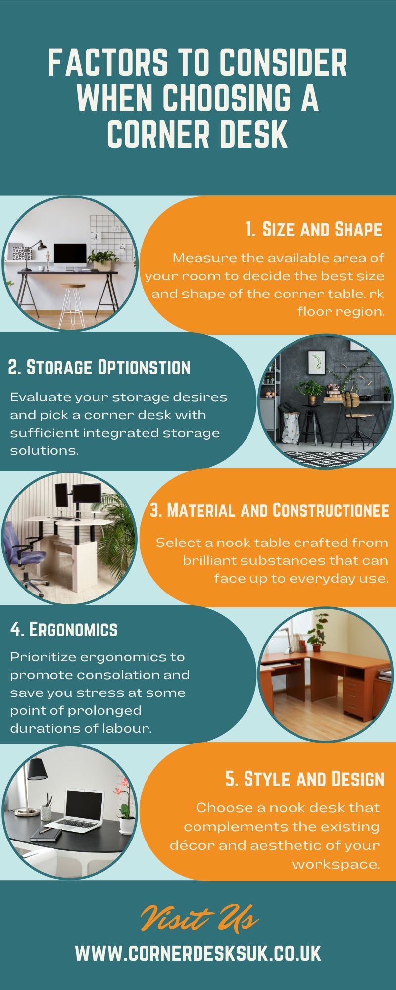 Optimizing Productivity: Selecting the Perfect Corner Desk - Corner ...