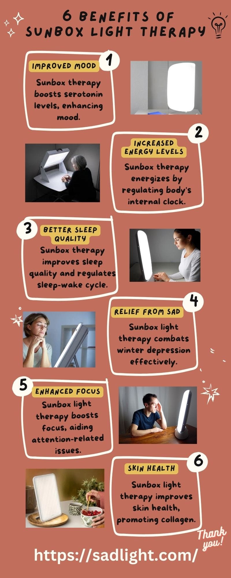 6 Benefits of Sunbox Light Therapy - Sad Light - Medium