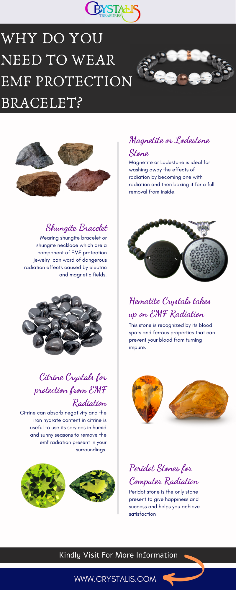 Why Do You Need to Wear EMF Protection Bracelet? | by crystalis seo ...