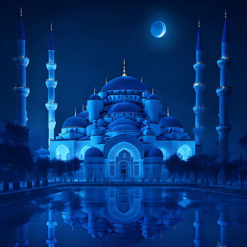 The Blue Mosque:. By kashaf Rana | by Kashaf Rana | Oct, 2024 | Medium