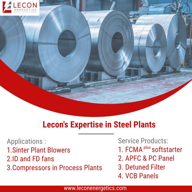 Lecon’s Expertise in Steel Plants - Lecon energetics - Medium