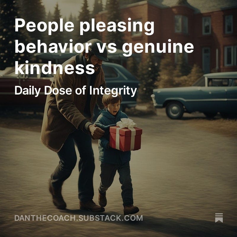 People pleasing behavior vs genuine kindness | by Daniel Munro | Apr ...