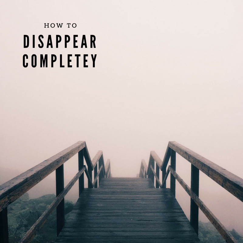 I Want To Disappear From This World