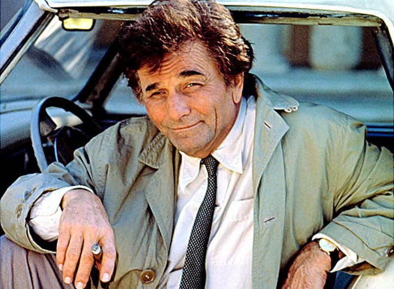 Columbo Meets a Fashion Critic. When a hardboiled egg is the in vogue ...
