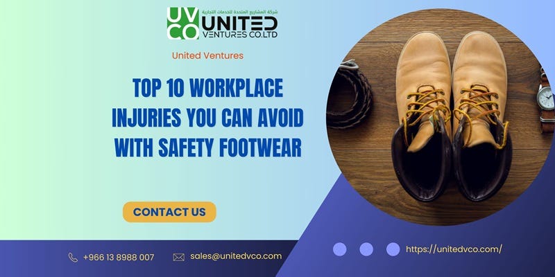 Top 10 Workplace Injuries You can Avoid with Safety Footwear - United ...