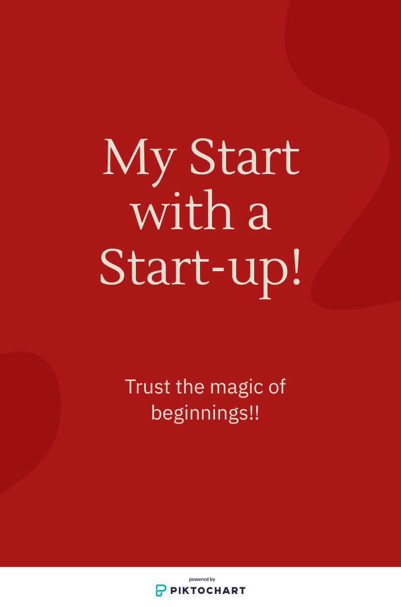 MY START WITH A START-UP. Today as I am writing this I have… | by Devshree Bharatia | Medium