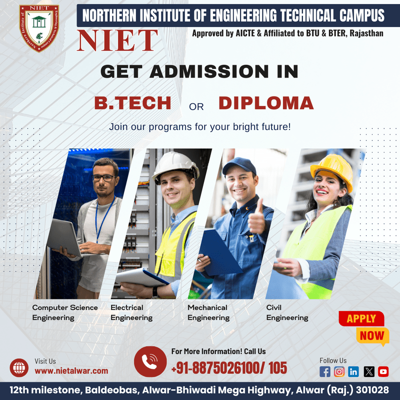 Discover the Best Study College in Alwar: NIET Alwar — Excellence in ...