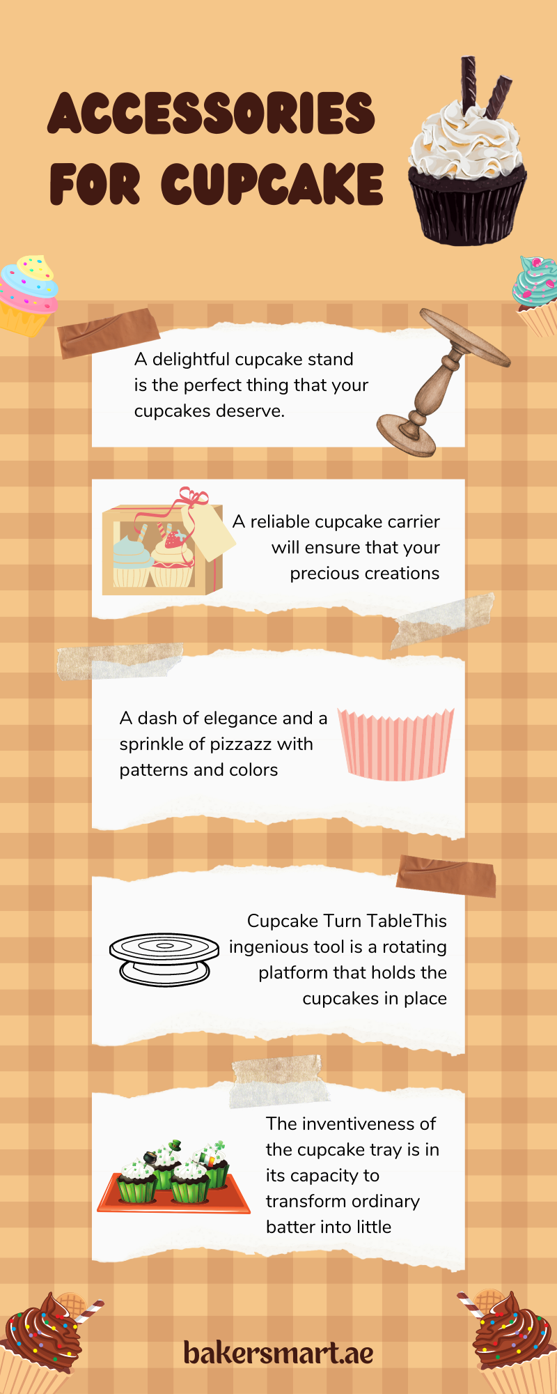 Which are the essential accessories for baking bliss to embark on Cupcake Wonderland? - Baker's ...