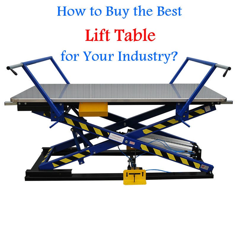 How to Buy the Best Lift Table for Your Industry? | by rexel poland ...