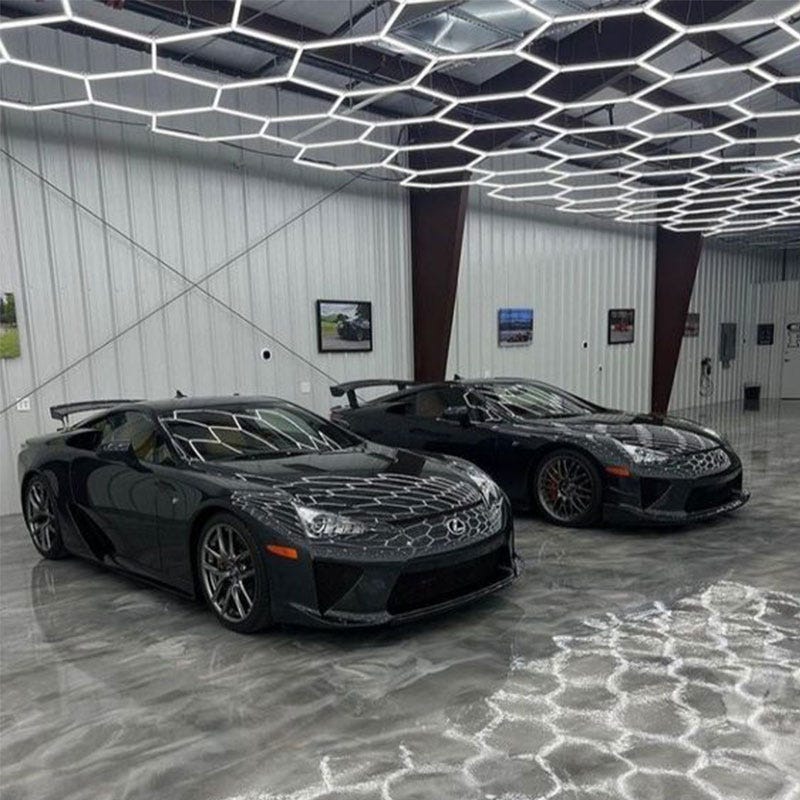 Step into a world of brilliance with LED honeycomb lights as your guide ...
