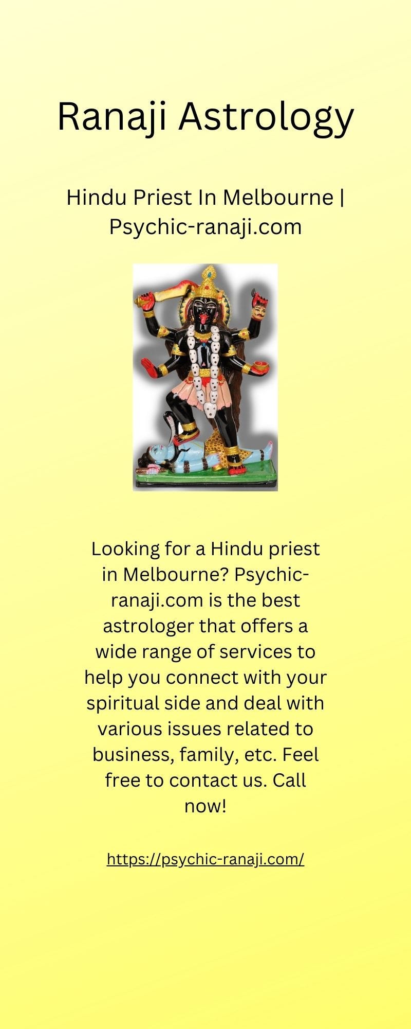 Hindu Priest In Melbourne | Psychic-ranaji.com - RanajiastrologyRanaji ...