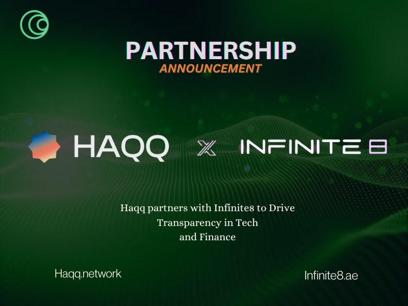 HAQQ Partners with Infinite8ZFE to Drive Innovation in Ethical Finance ...