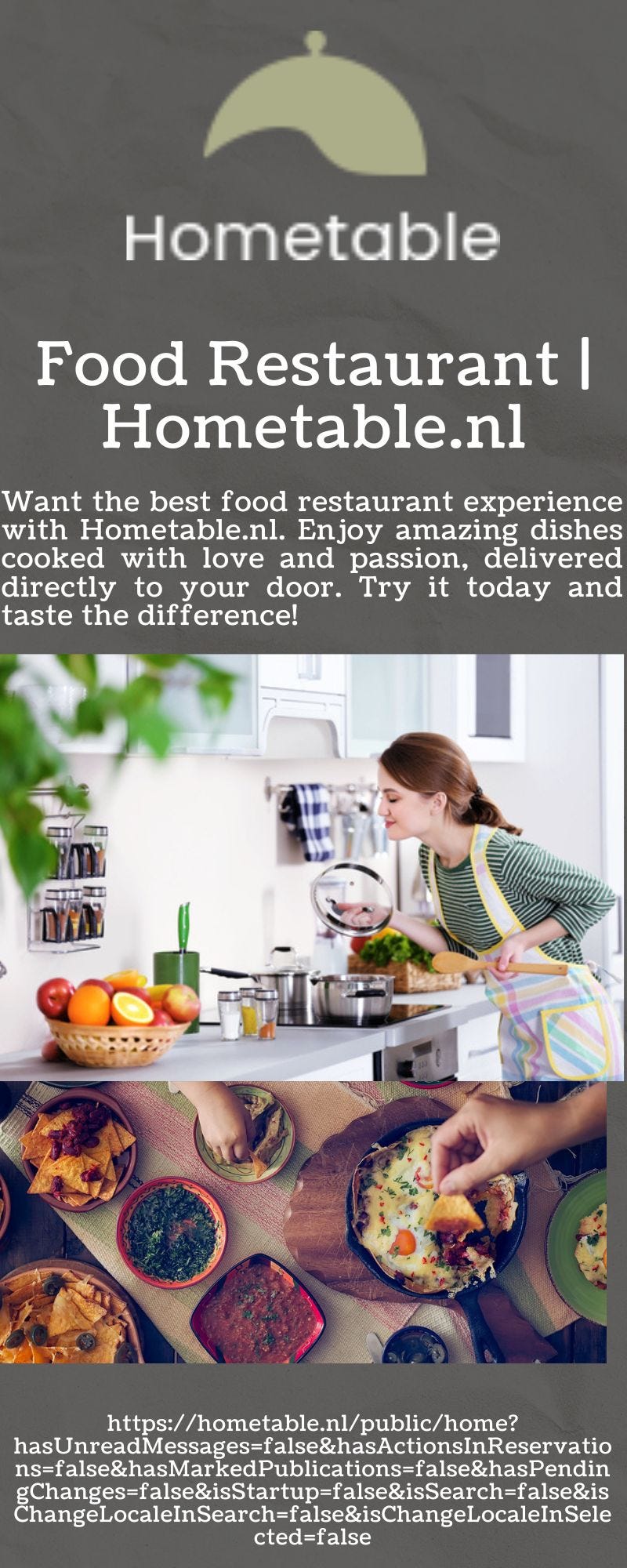 Food Restaurant | Hometable.nl - Home table - Medium