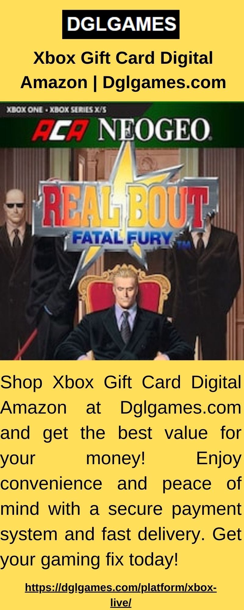 Xbox Gift Card Digital Amazon | Dglgames.com - DGL GAMES - Medium