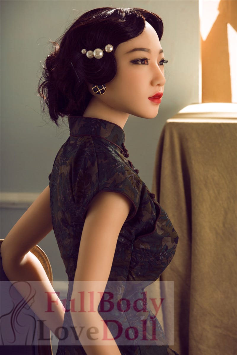 Mature woman doll 161cm with Chinese traditional costume Cheongsam | by ...