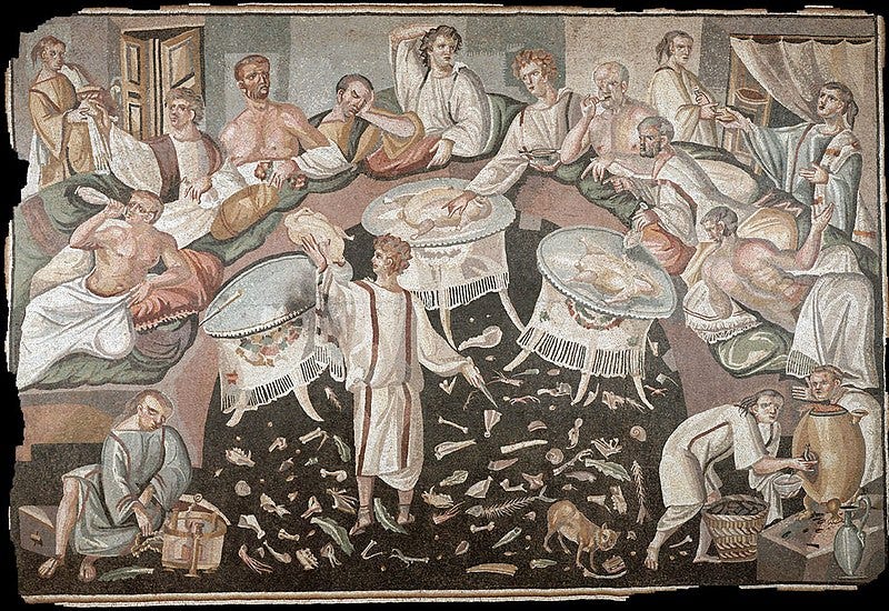 Guardians of the Ancient Roman Feast | by Weird History Facts | Medium