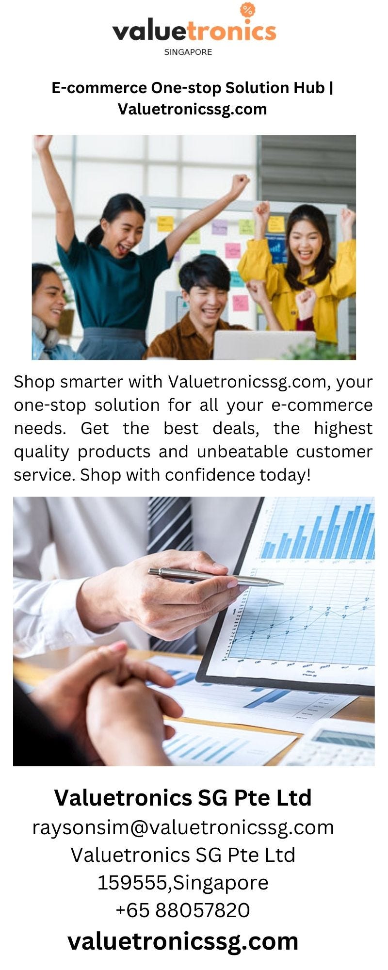 E-commerce One-stop Solution Hub | Valuetronicssg.com - Valuetronics - Medium