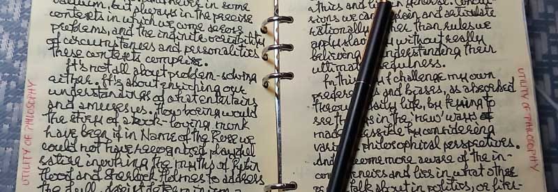Confessions of a journaller. Keeping a journal is something I have ...