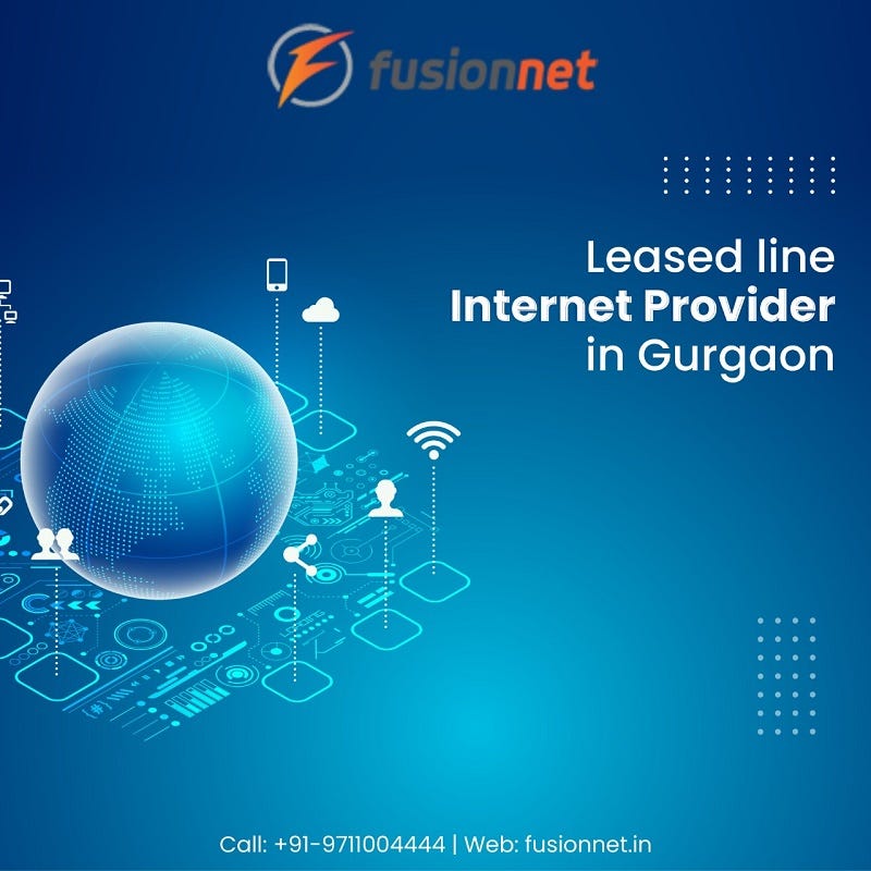 Get the best internet in Gurgaon. A faster Internet connection is one ...