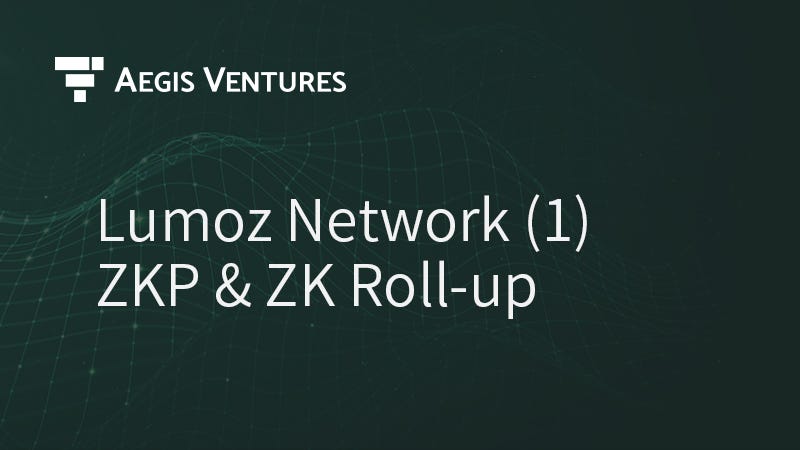 Lumoz Network Review (1). Part 1. ZKP & ZK Roll-up | by AEGIS VENTURES ...