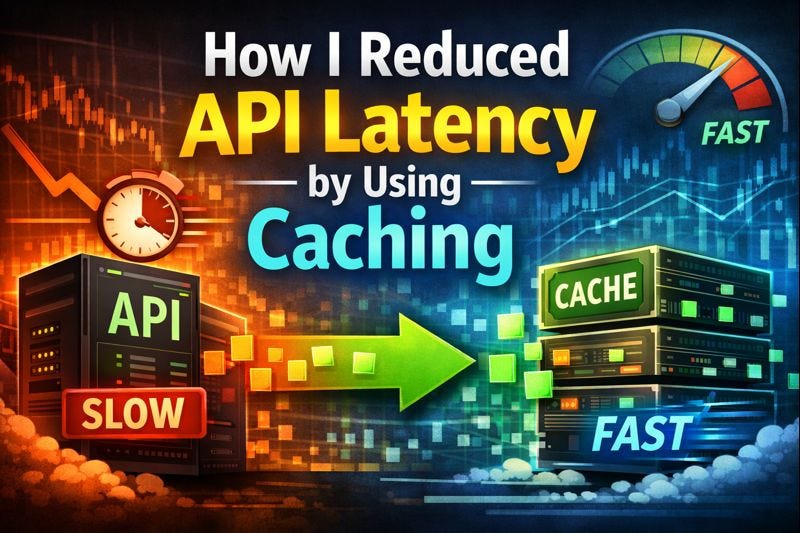 How I Reduced API Latency by Using Caching | by Akshat Jain | Medium