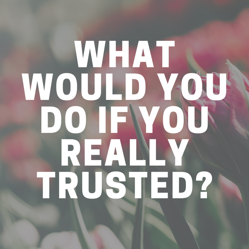What would you do if you really trusted? | by City Life Church | Medium