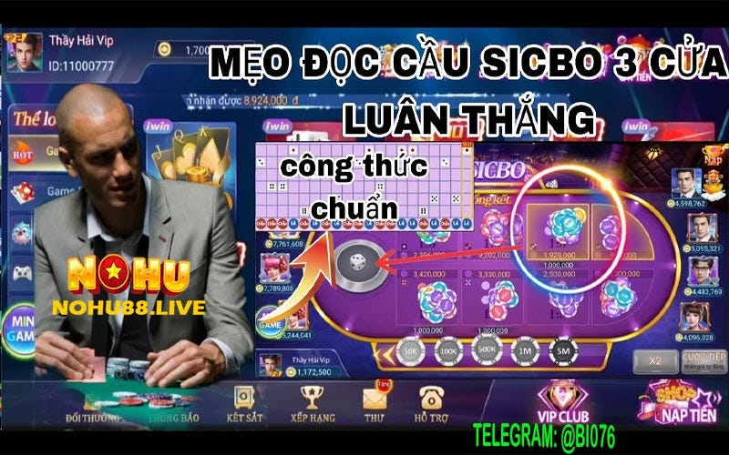 Đọc cầu Sicbo 3 cửa và luôn thắng nhà cái Sunwin - 88 NOHU - Medium