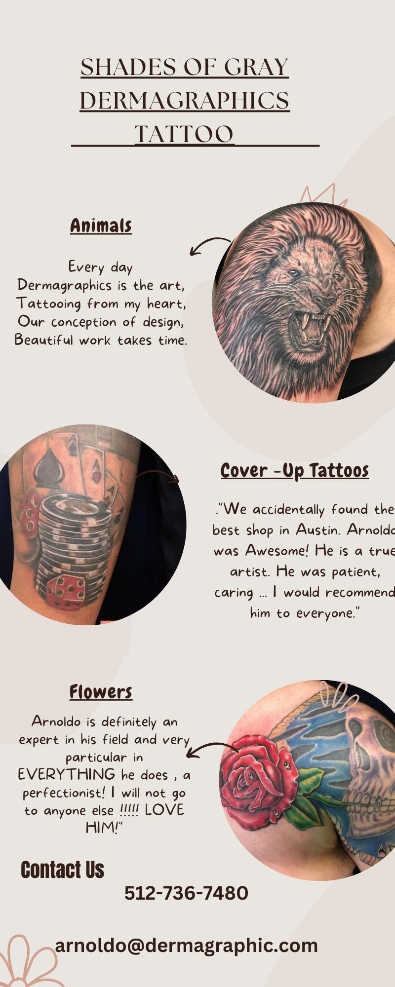 Grayscale Dermagraphics Tattoo: Acing the Craftsmanship of Subtlety ...