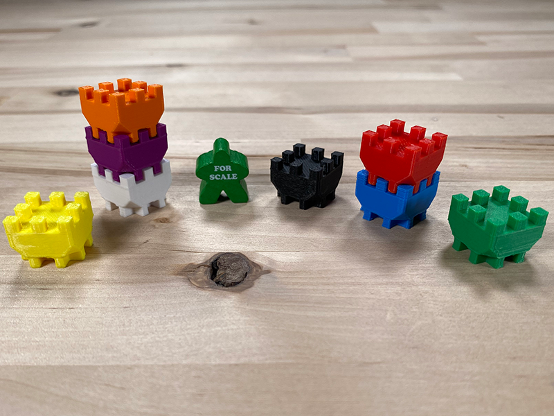 New Board Game Pieces at The Game Crafter — Tower Stacker - The Game ...