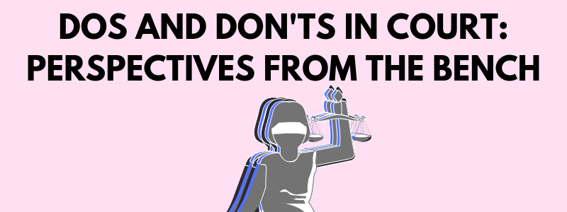 COURT IS IN SESSION — SO RESPECT IT! | by Singapore Academy of Law | Medium